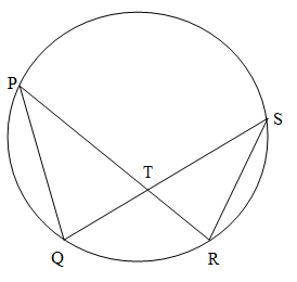 In the figure,$\\angle PQT = p,\\angle TSR = q{\\text{ and }}\\angle ...