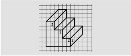 Use isometric dot paper and make an isometric ske-class-7-maths-CBSE