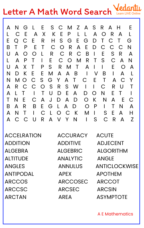 10 Maths Words That Start With A Exampless Meaning And FAQs 10 Maths Words That Start With A Exampless Meaning And FAQs