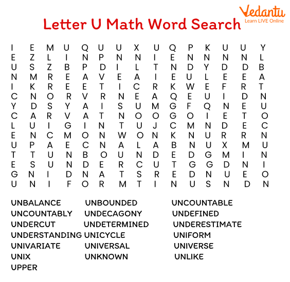 Maths Glossary For Children Maths Words That Start With U Maths Glossary For Children Maths Words That Start With U