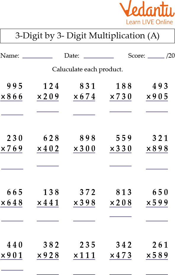 The Multi Digit Multiplication Learn And Solve Questions The Multi Digit Multiplication Learn And Solve Questions