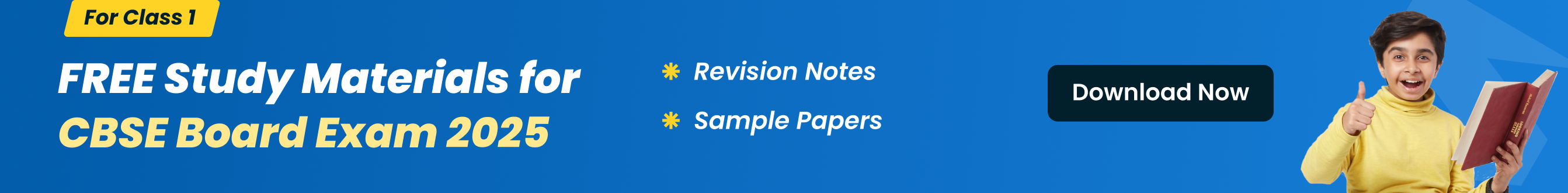 CBSE Class 1 Syllabus 2024-25 - Revised PDF Download