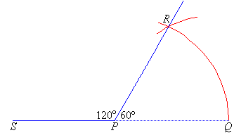 Construction of Angles | Constructing 30, 60, 90, 120 Degree Angles